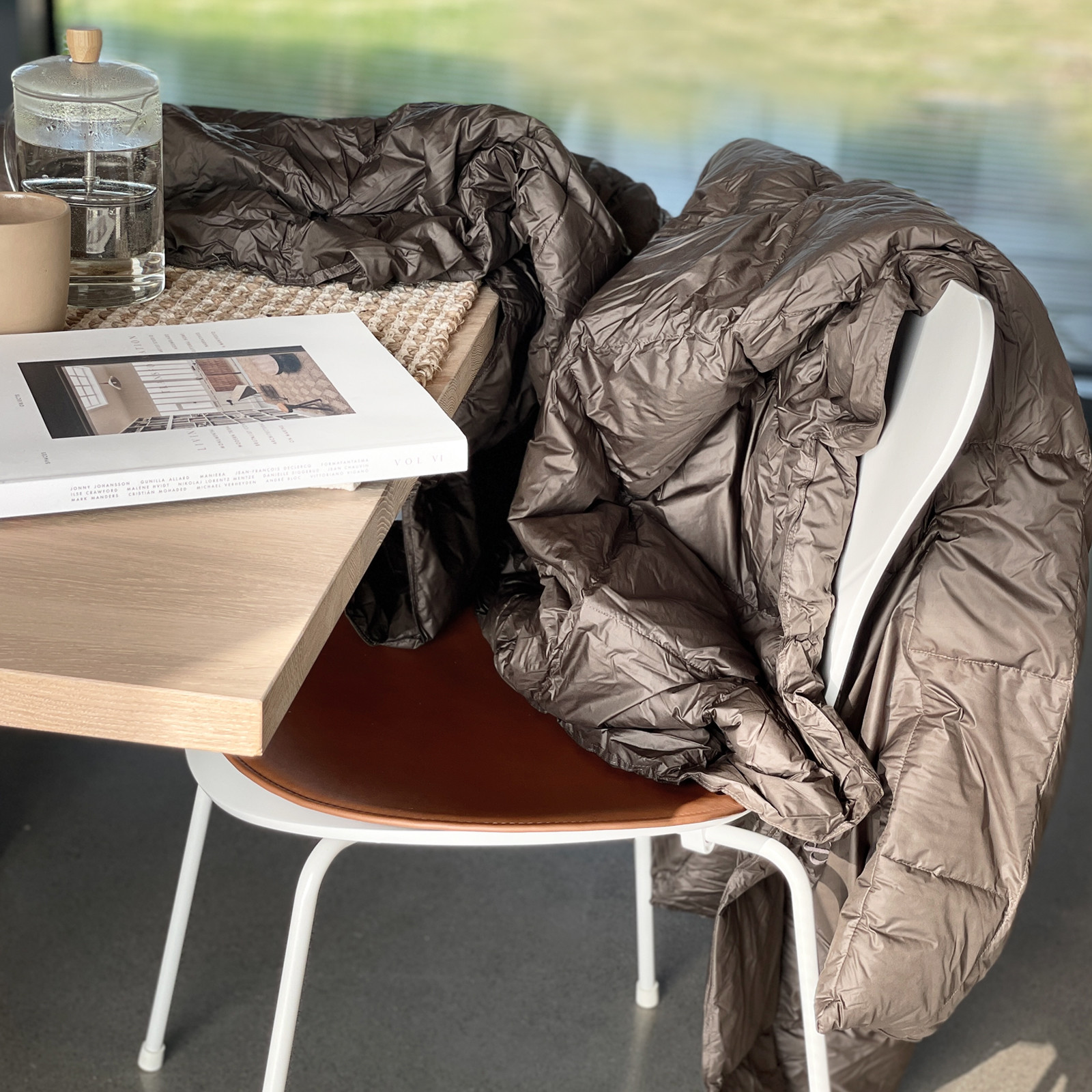 Dunpledd Med Veske - Ground Control | Dun of Norway