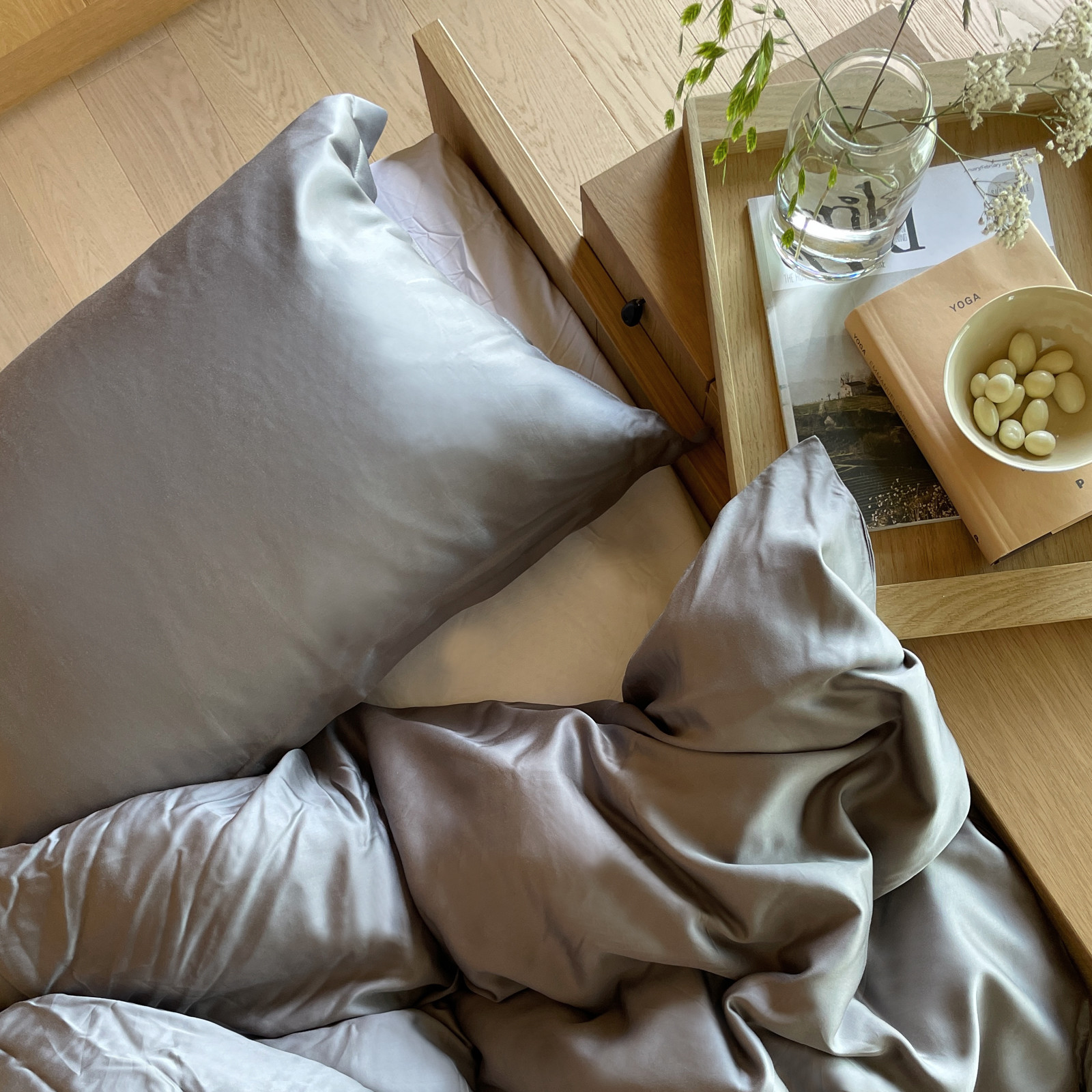 Ren Bambus - Sengesett I 100% Bambus - Gardenia | Dun of Norway